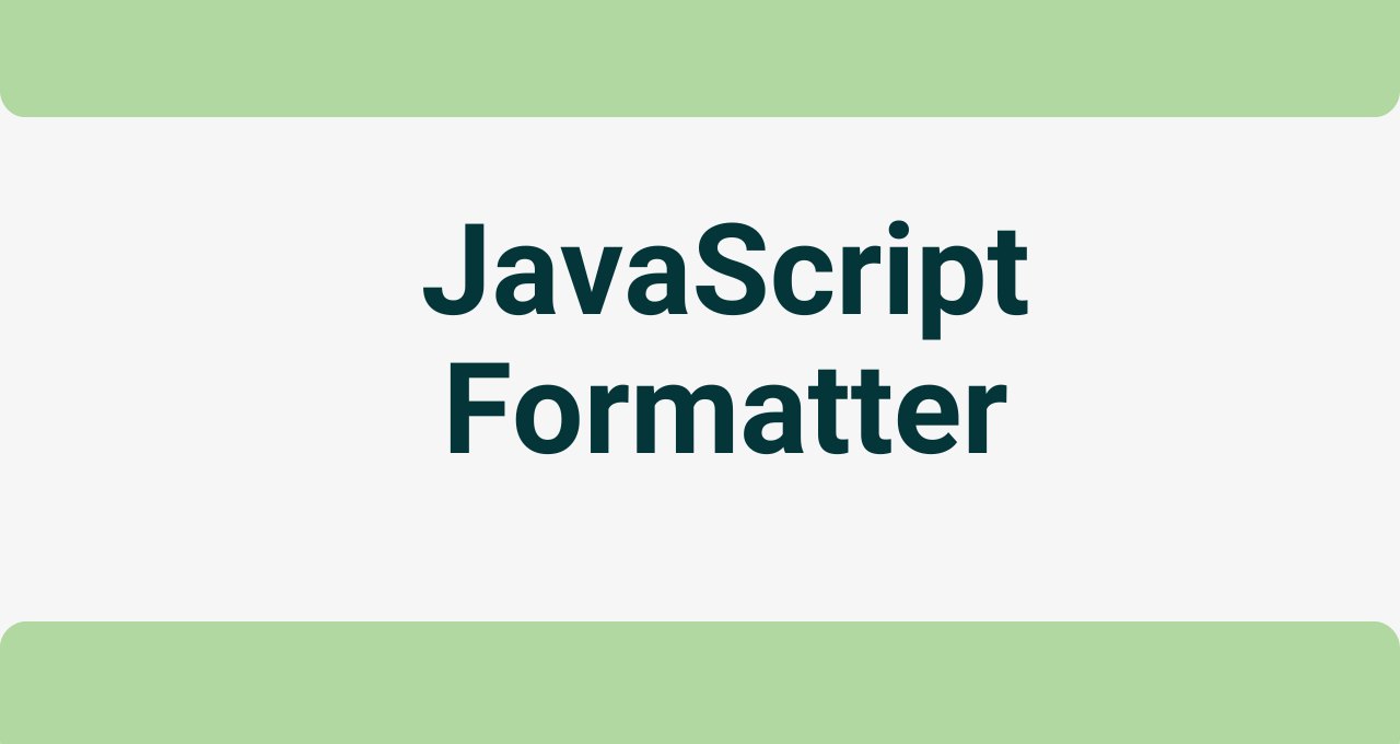 Javascript Formatter Free Json Jquery